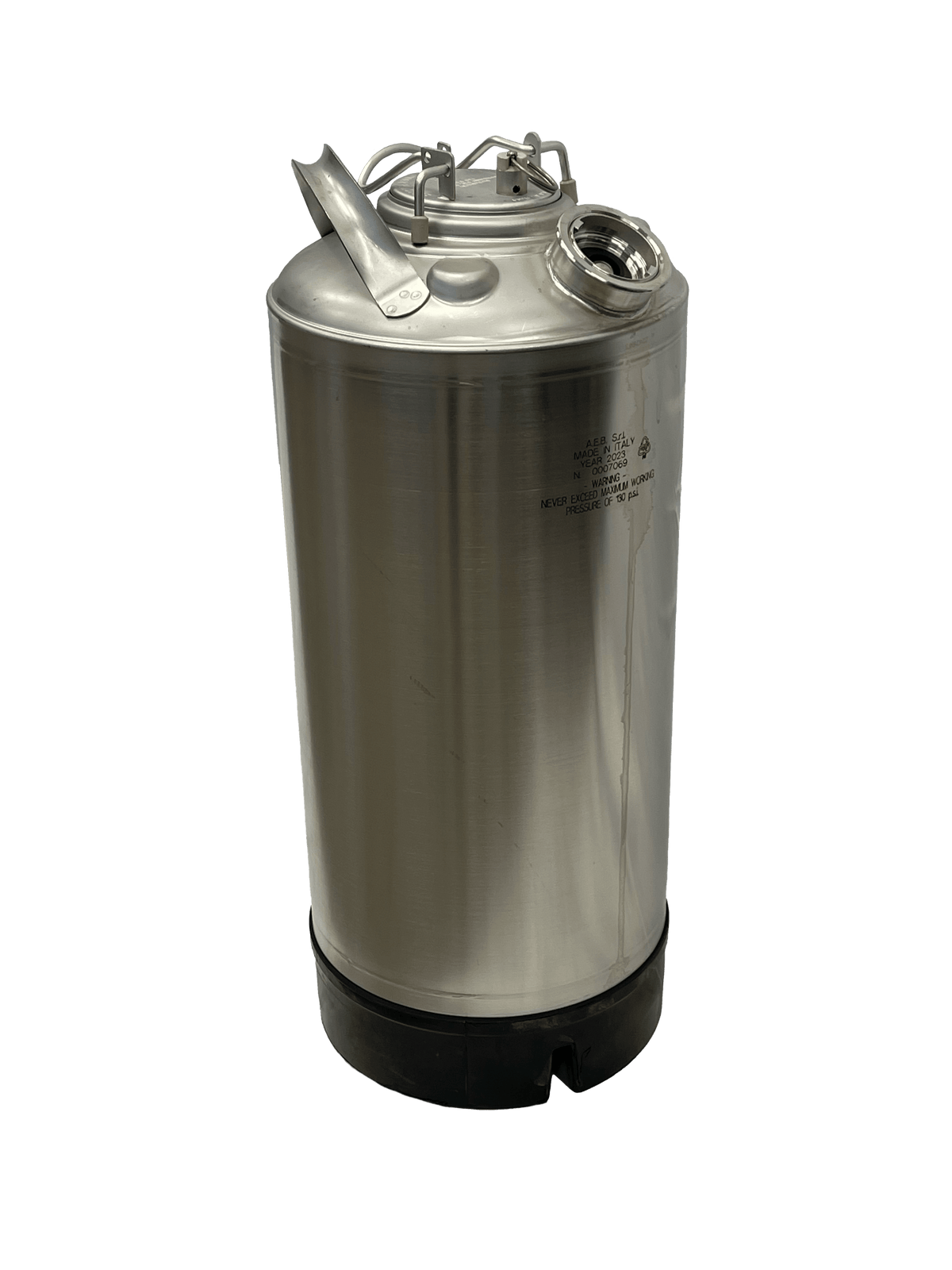 5 Gallon 304SS AEB Cocktail Tank with "D" System Valve — Beverage Time